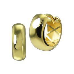 GoldDream Gold, 333er Gelbgold Damen Creolen Glanz Ohrring ca. 12mm | Gr.: onesize