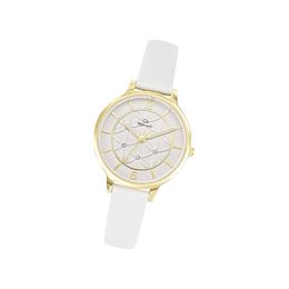 Analog-Armbanduhr Girl Only Mademoiselle wei&szlig; mittel (ca. 32mm) | Gr.: onesize