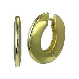 GoldDream Gold, 333er Gelbgold Damen Creolen Classic Ohrring ca. 21mm x 19mm | Gr.: onesize