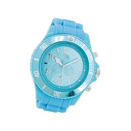 Analog-Armbanduhr Oozoo Timepieces hellblau extra gro&szlig; (ca. 48mm) | Gr.: onesize