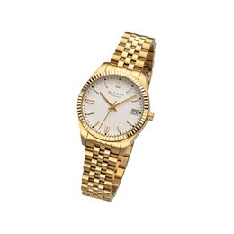Regent Uhren Analog-Armbanduhr Regent Metallarmband gold mittel (ca. 34mm) | Gr.: onesize