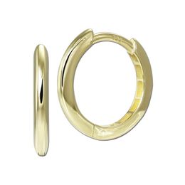 GoldDream Gold, 333er Gelbgold Damen Creolen Shine Ohrring ca. 15mm | Gr.: onesize