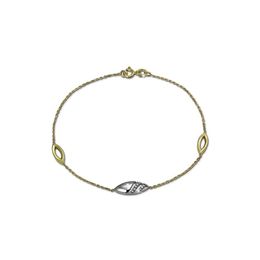 333 Gelbgold - 8 Karat Damen GoldDream Armb&auml;nder Anker ca. 18,5cm | Gr.: onesize