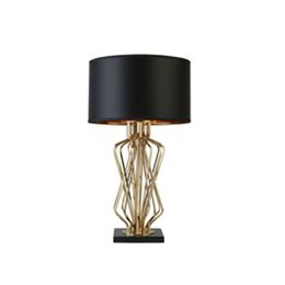 Licht-Erlebnisse Tischlampe (B)42 x (L)42 x (H)72 cm in Gold Schwarz | Gr.: onesize