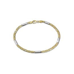 333 Gelbgold , 333 Weißgold Damen GoldDream Armbänder Tigerauge ca. 19cm | Gr.: onesize