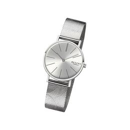 Regent Uhren Analog-Armbanduhr Regent Metallarmband silber mittel (ca. 32mm) | Gr.: onesize