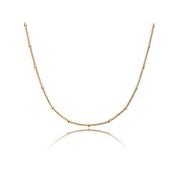 Balia Kette vergoldet (Gelbgold 750) Kugeln Größe ca. 45cm Halsketten | Gr.: onesize