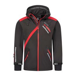 Rock Creek Jacke in Schwarz | Gr.: 4XL