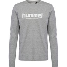 Hummel T-Shirt Hmllegacy Herren in GREY MELANGE | Gr.: M
