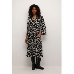 Kaffe Kleid "Amber" in Wei&szlig;/ Schwarz | Gr.: 36