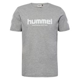 Hummel T-Shirt Hmllegacy Herren in GREY MELANGE | Gr.: M