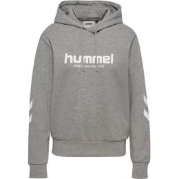 Hummel Verstellbare Taille Kapuzenpullover Hmllegacy Damen in GREY MELANGE | Gr.: XL