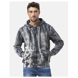 Cipo & Baxx Cipo & Baxx Sweatjacke in ANTHRACITE | Gr.: L