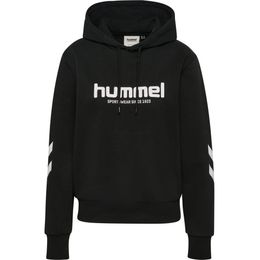 Hummel Verstellbare Taille Kapuzenpullover Hmllegacy Damen in BLACK | Gr.: XL