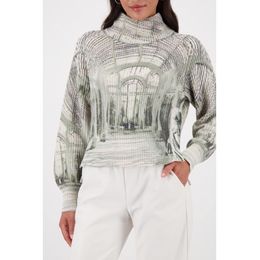monari Pullover in sage gemustert | Gr.: 44