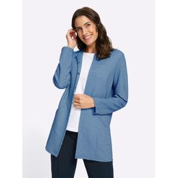 WITT WEIDEN Shirtjacke in mittelblau | Gr.: 36