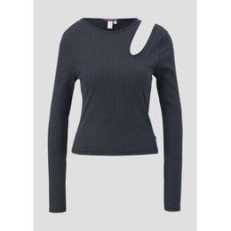 QS T-Shirt in 99W0_schwarz | Gr.: XL