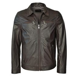 Mustang Lederjacke 31021630 in dunkelbraun | Gr.: 4XL