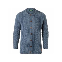 Wiesnk&ouml;nig Wiesnk&ouml;nig Strickjacke Ferdinand in Blau | Gr.: XXL