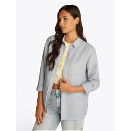 Tommy Jeans Bluse Damen Größe XL opal / weiß