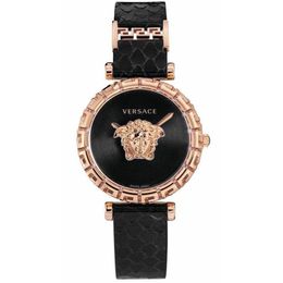 Versace Uhr 'Palazzo Empire Greca' Damen Gr&ouml;&szlig;e One Size gold / schwarz