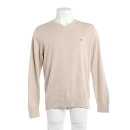 Tommy Hilfiger Pullover / Strickjacke Herren Gr&ouml;&szlig;e M Second Hand beige
