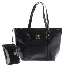 MCM Schultertasche / Umh&auml;ngetasche Damen Gr&ouml;&szlig;e One Size Second Hand schwarz