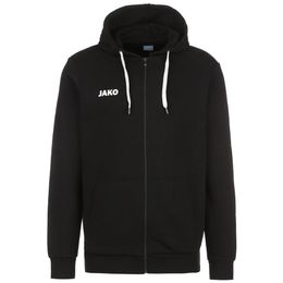 Jako Athletic Zip-Up Hoodie male Black size XXXL