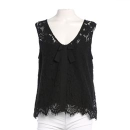 rosemunde Top / Seidentop Damen Gr&ouml;&szlig;e L Second Hand schwarz