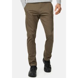 INDICODE JEANS Chinohose Herren Gr&ouml;&szlig;e 31/32 oliv / dunkelgr&uuml;n