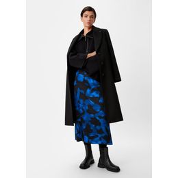comma, COMMA Rock Damen Gr&ouml;&szlig;e 38 blau / schwarz