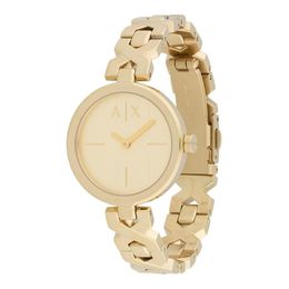 Armani Exchange Analog Watch female Gold size One Size