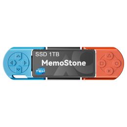 Kingspec MemoStone US201 SSD Pen Drive, 1030MB/s Read - 990MB/s Write Externe Festplatte - SSD 1000 GB USB-A / USB-C
