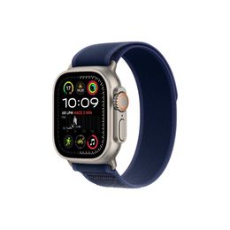 Apple Watch Ultra 2 (2023) GPS + Cellular 49 mm - Titan Titan Natur - Trail loop Blau