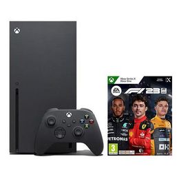 Microsoft Xbox Series X 1000GB - Schwarz + F1 23