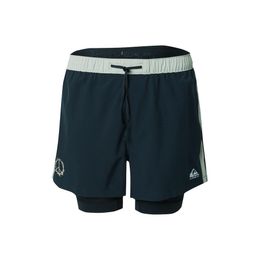 Quiksilver Sportshorts 'Keep The Pace 14' Herren Gr&ouml;&szlig;e S mint / hellgr&uuml;n / schwarz / offwhite
