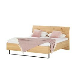 Woodford Bettgestell teilmassiv Smilla holzfarben Ma&szlig;e (cm): B: 169 H: 96 &raquo; H&ouml;ffner