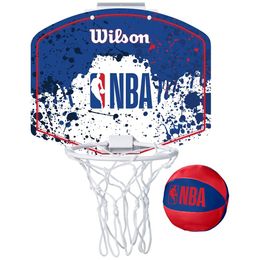 Wilson Set 'NBA Mini Hoop' Herren Gr&ouml;&szlig;e One Size blau / rot / wei&szlig;