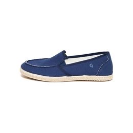 Gottstein Moccasins 'Camping Linen Sailor' male Blue size 41