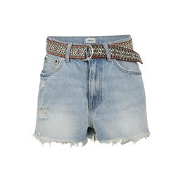 Only Petite Shorts 'ROBYN' Damen Gr&ouml;&szlig;e 25/26 blue denim