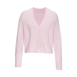 Lascana Strickjacke Damen Gr&ouml;&szlig;e XS/S ros&eacute;