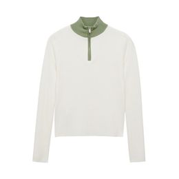 Mango Pullover 'LUCERO' Damen Größe XXL ecru / pastellgrün