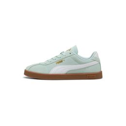 Puma Sneaker 'Club II' Herren Gr&ouml;&szlig;e 46 pastellblau / gold / wei&szlig;