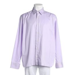 Zegna Freizeithemd / Shirt / Polohemd langarm Herren Gr&ouml;&szlig;e S Second Hand lavendel