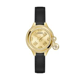Guess Uhr Damen Gr&ouml;&szlig;e One Size gold / schwarz