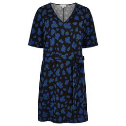 Apricot Kleid Damen Gr&ouml;&szlig;e 42 blau / gr&uuml;n / schwarz Winterkleid
