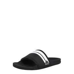Quiksilver Pantolette 'Rivi' Herren Gr&ouml;&szlig;e 44 schwarz / wei&szlig;