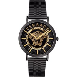 Versace Uhr Herren Gr&ouml;&szlig;e One Size gold / schwarz