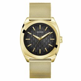 Guess Analog Watch 'MARSHALL' male Gold, Black size One Size