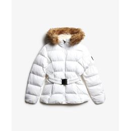 Superdry Jacke 'Fuji' Damen Gr&ouml;&szlig;e S perlwei&szlig; Winterjacke
